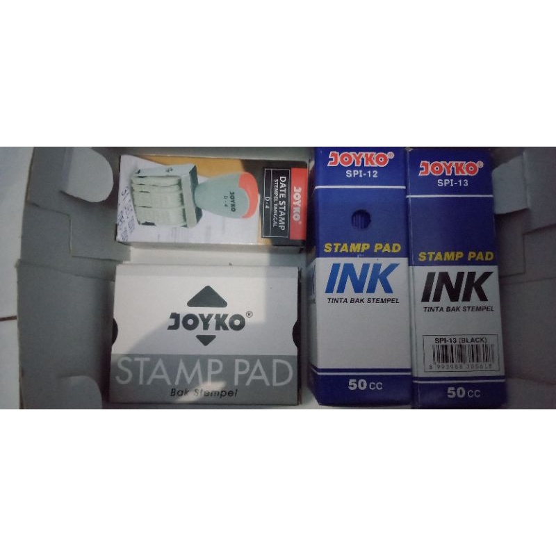 Jual Paket Stempel Expired Date Lengkap Isi 4 Joyko STEMPEL | Shopee ...