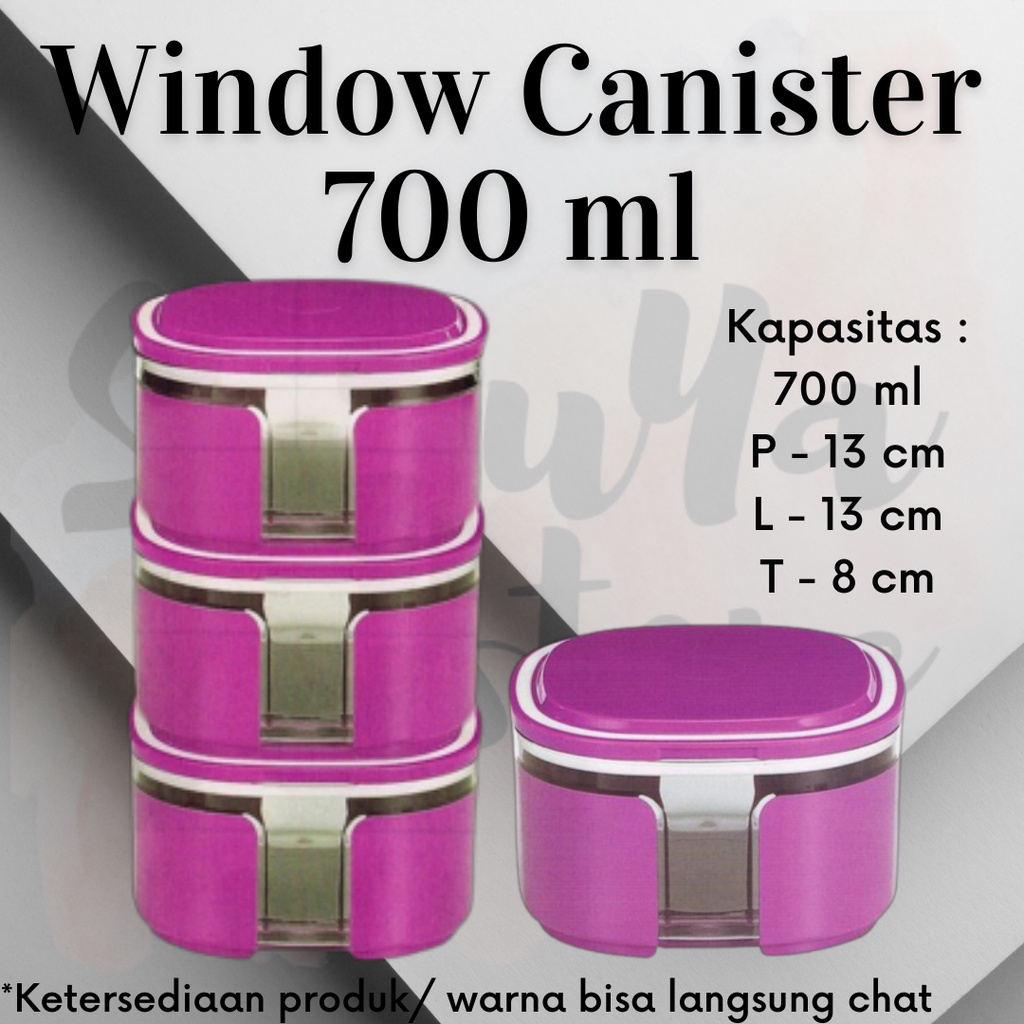 Jual Window Canister 700ml (isi 3pcs) | Shopee Indonesia