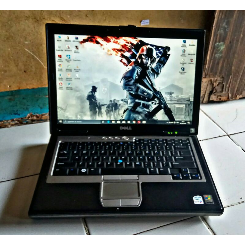 Jual Laptop DELL LATITUDE D620 Intel core 2 duo 4GB 14' inci windows 10 ...