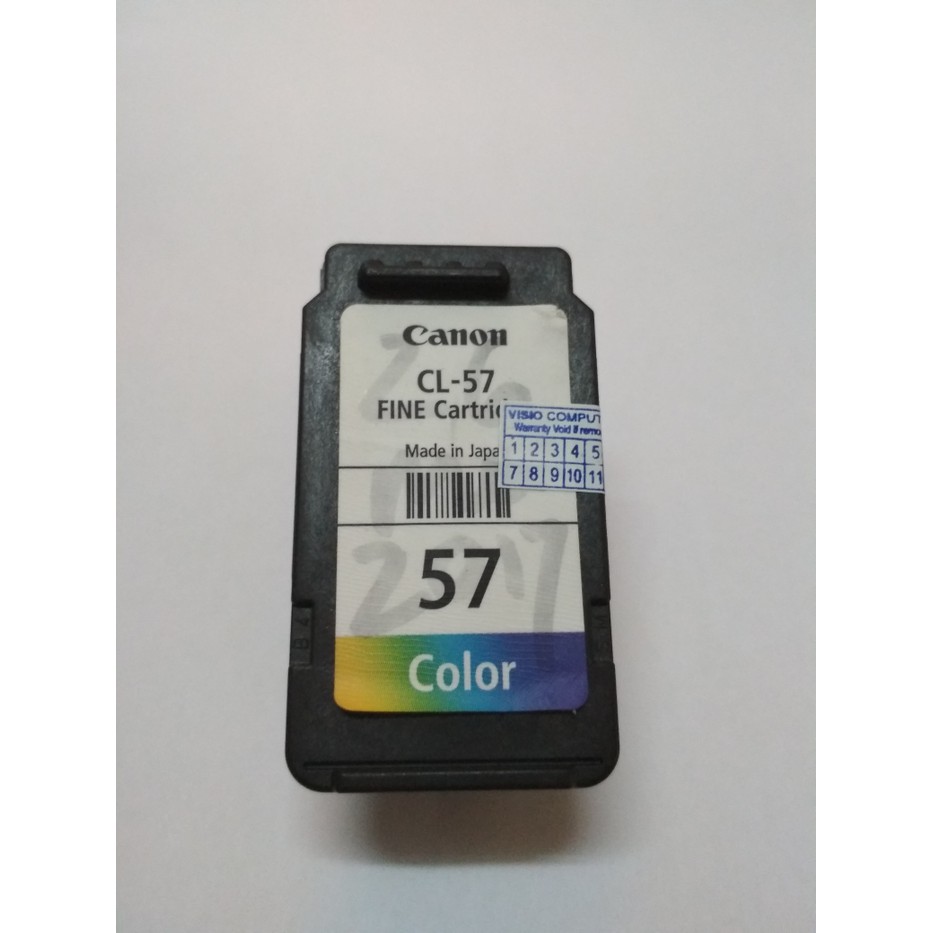 Jual Tinta Refil Canon CL57 57 Color Cartridge For Canon E400 E410 E460 ...