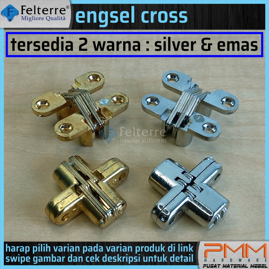 Jual engsel cross FELTERRE | engsel folding pintu lipat menjangan ...
