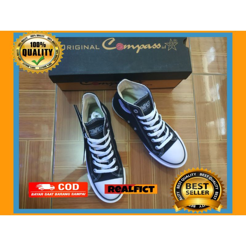 Jual sepatu compass original HI 056/tinggi | Shopee Indonesia