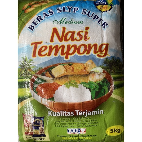 Jual Beras Super Cap Tempong 5kg / 2.6Kg | Shopee Indonesia