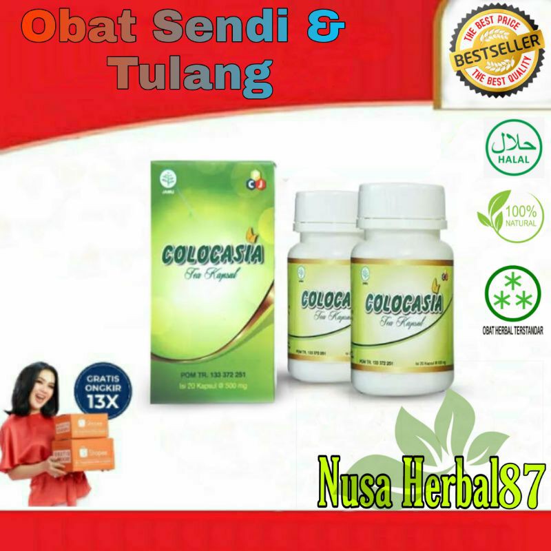Jual COLOCASIA ASLI OBAT NYERI SENDI AMPUH 100% ORIGINAL DAN TERBAIK ...