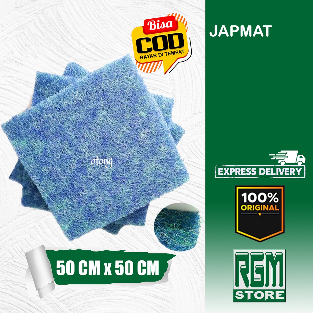Jual JAPMAT MEDIA FILTER KOLAM KOI JAP MAT BUSA FILTER JEPANG 50x50cm ...