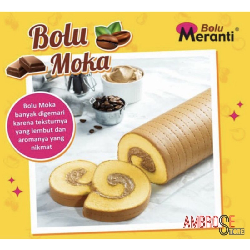 Jual BOLU GULUNG MERANTI standart ( Moka/Capucinno) | Shopee Indonesia