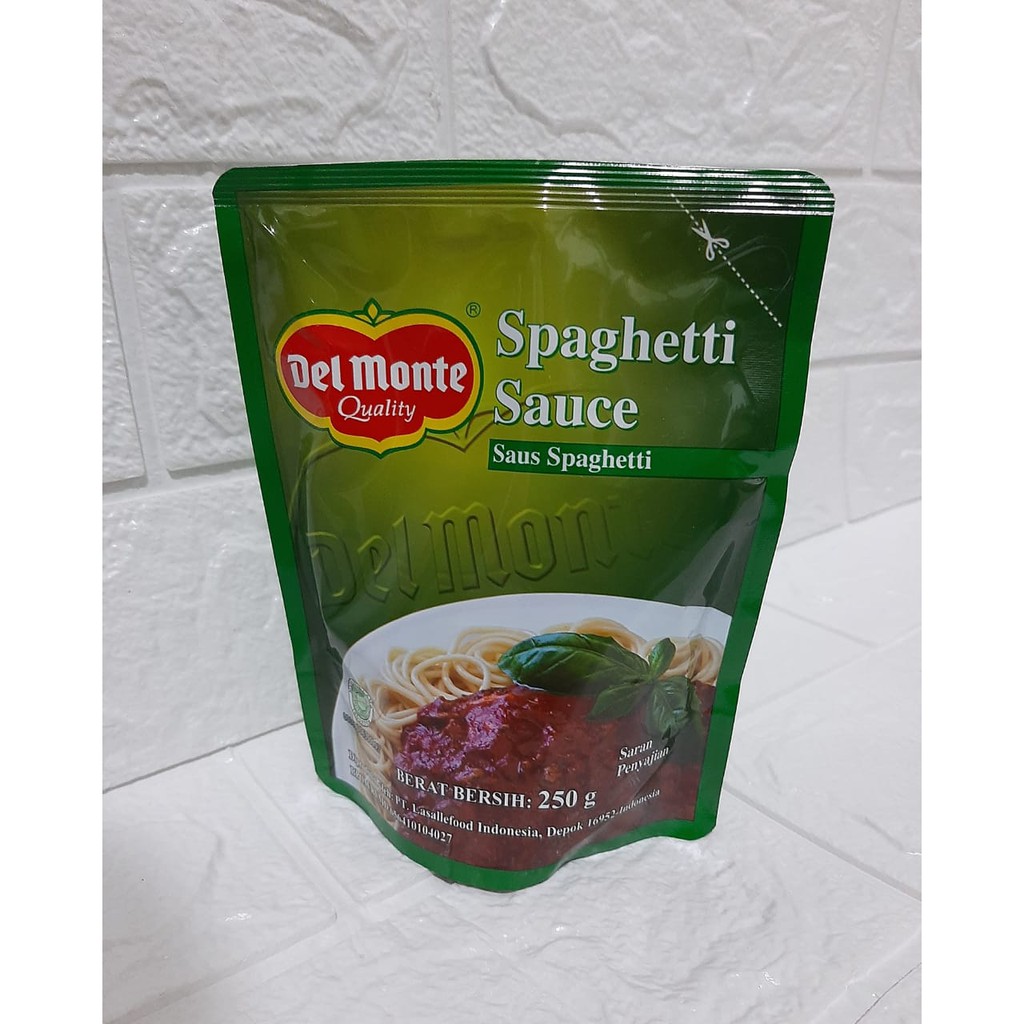 Jual Saus Spaghetti Delmonte 250 Gram - Spaghetti Sauce | Shopee Indonesia