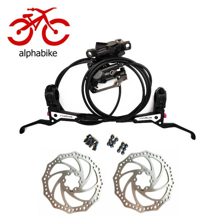 Jual REM DISCBRAKE/DISC BRAKE/CAKRAM SEPEDA HIDROLIK/HYDRAULIC RADIUS ...