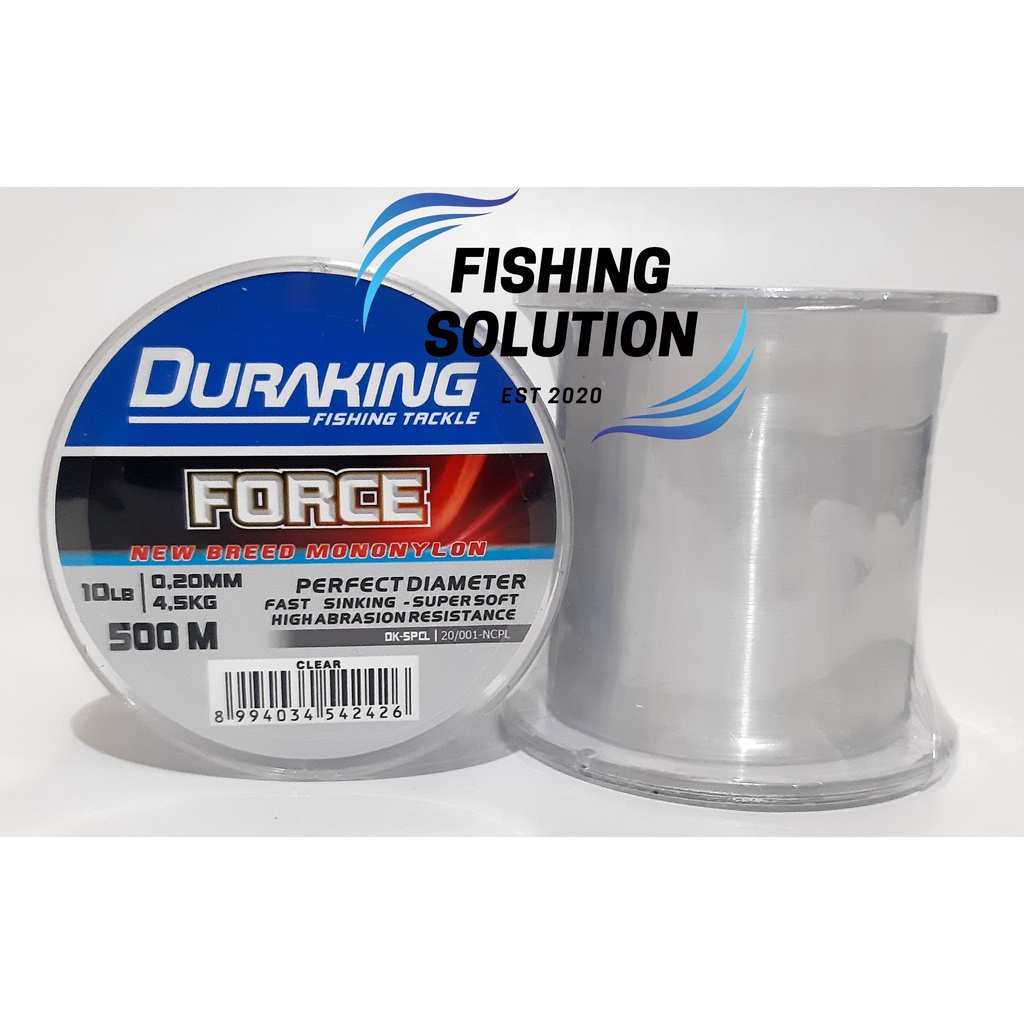 Jual Senar Pancing Duraking Force 500 M Mono Nylon - Semua Ukuran ...