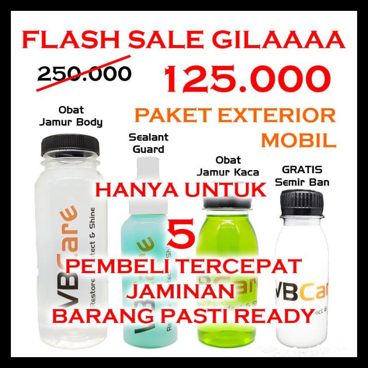 Jual Paket Salon Exterior Mobil Obat Jamur Body Kaca Nano Coating ...