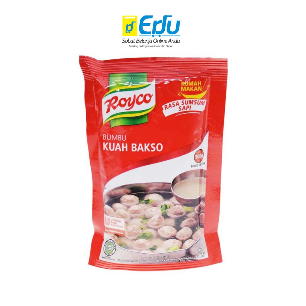 Jual ROYCO Bumbu Kuah Bakso Rasa Sumsum Sapi Kemasan 100gr | Shopee ...
