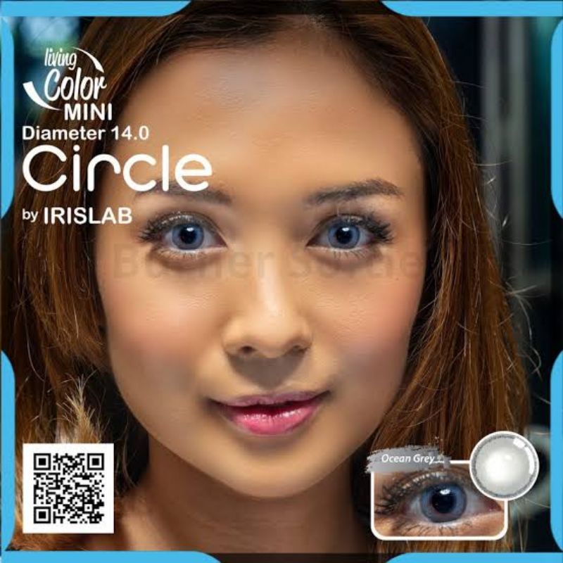 Jual [ GREY SERIES ] COD Softlens ABU newbluk dubai x2 innocent darling ...