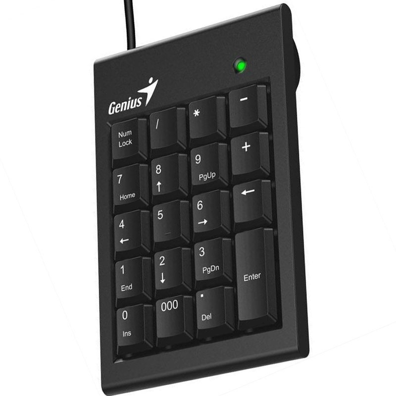 Jual Keyboard Numeric GENIUS Numpad 100 Keyboard Angka Portable 115cm ...
