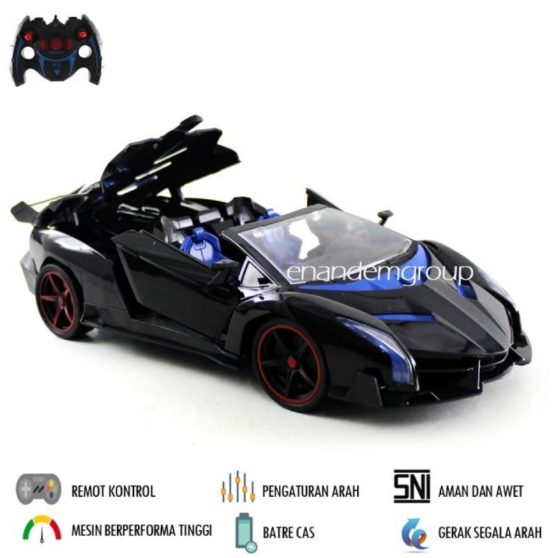 Jual Remote Control Mobil Sport Canggih Buka Atap RC | Shopee Indonesia