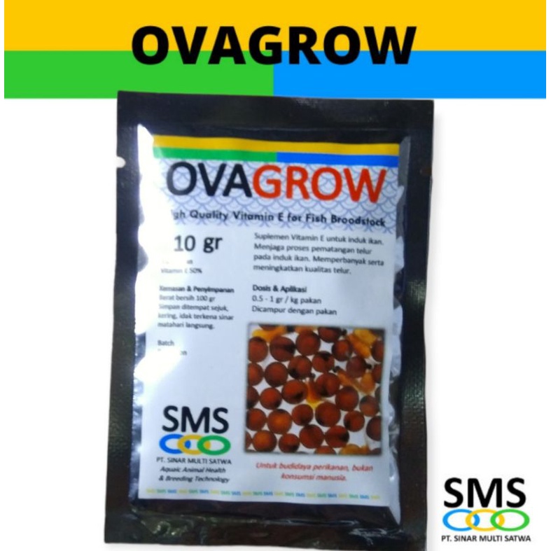 Jual OVAGROW 10 gram VITAMIN INDUKAN IKAN | Shopee Indonesia