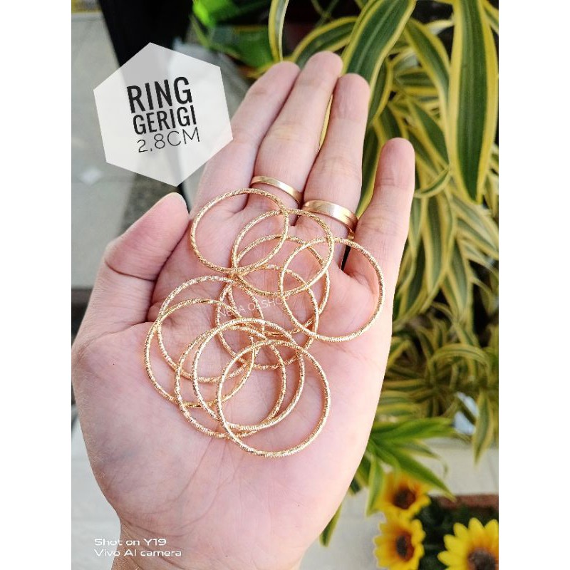 Jual ring gerigi 2,5cm & 2,8cm | Shopee Indonesia