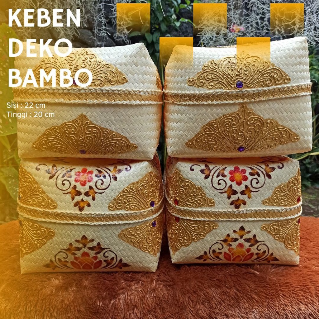 Jual Keben Bambu Kotak Tempat Sodan Khas Bali Murah | Shopee Indonesia