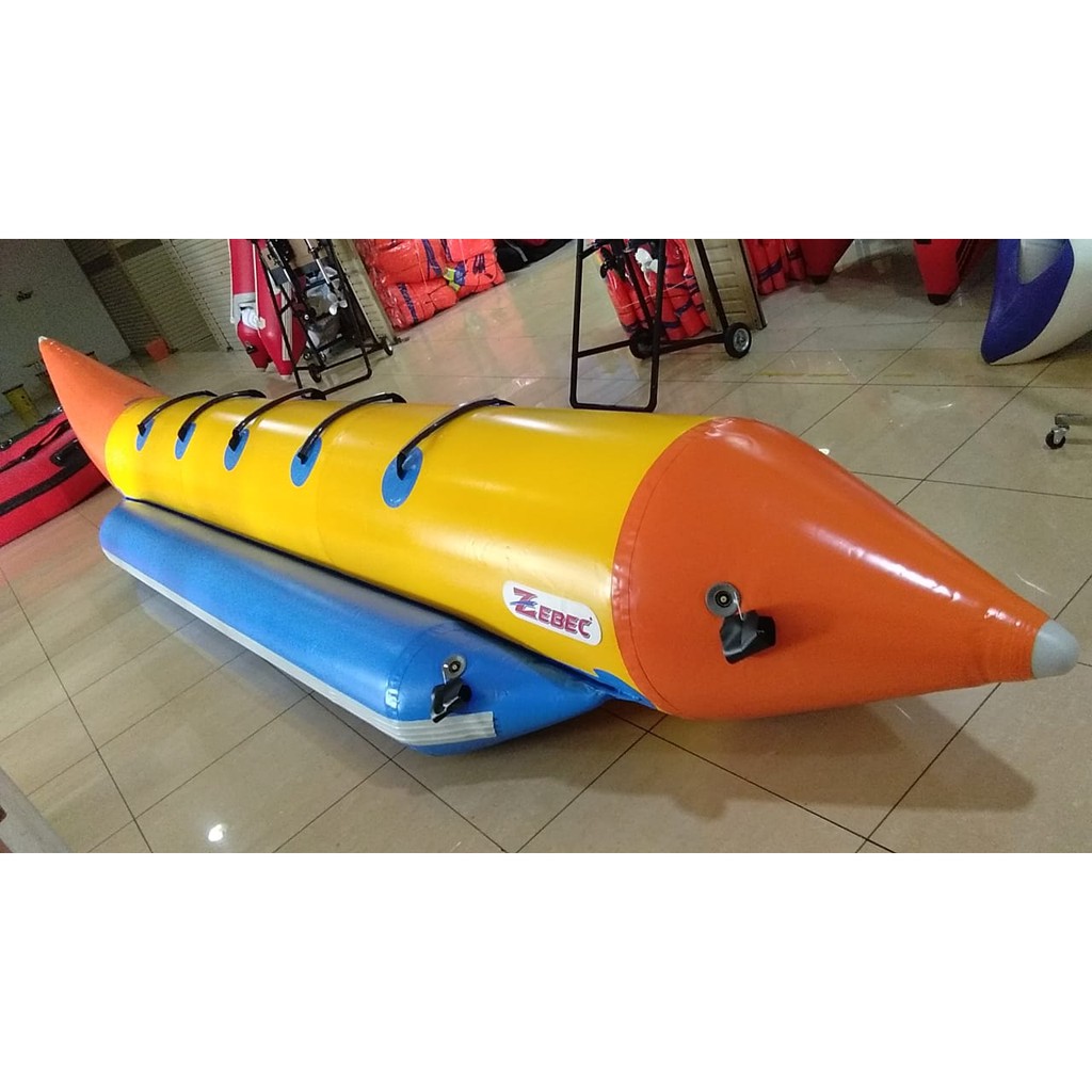 Jual Jual Banana Boat Zebec Kapasitas 5 Orang Perahu Karet Banana Boat ...