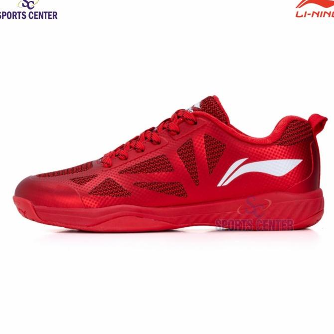 Jual NEW !! Sepatu Badminton Lining Ultra Fly AYTR060 / AYTR 060 Red ...