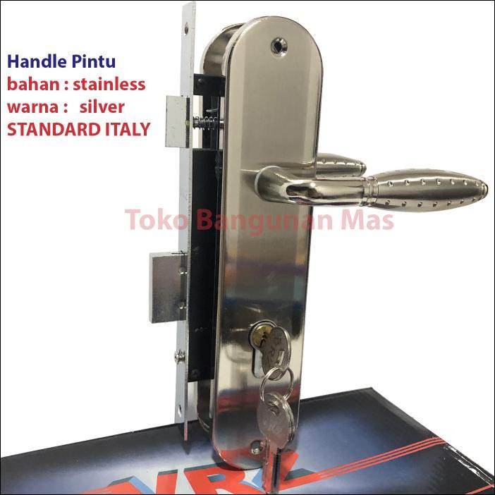 Jual HANDLE PINTU STAINLESS PANJANG /KUNCI PINTU UKURAN BESAR /GAGANG ...
