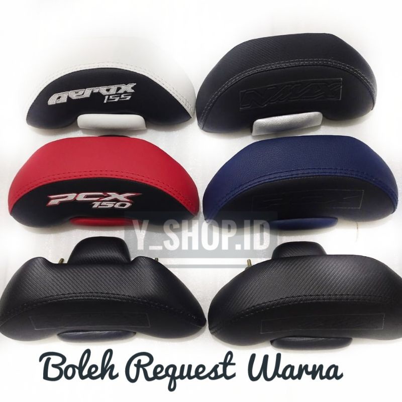 Jual Sandaran Jok Motor Xmax Nmax Aerox Lexi Pcx Adv Vario Model Eropa ...