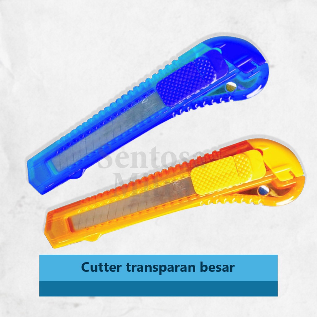 Jual Pisau Cutter Transparan Besar | Shopee Indonesia