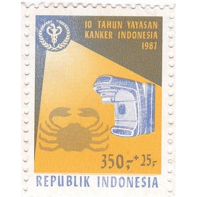 Jual Perangko 10 Tahun Yayasan Kanker Indonesia (1987) | Shopee Indonesia