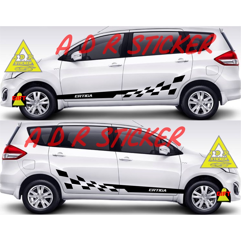 Jual CUTTING STICKER STIKER MOBIL ERTIGA STICKER STICKER MOBIL SUZUKI ...