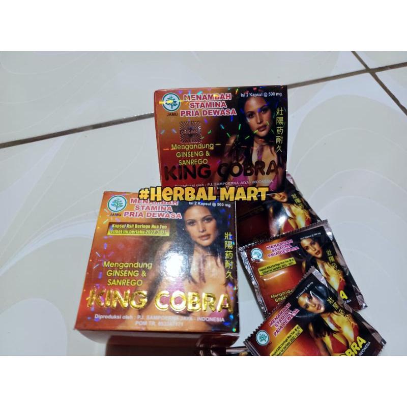 Jual King Cobra Kapsul | Shopee Indonesia