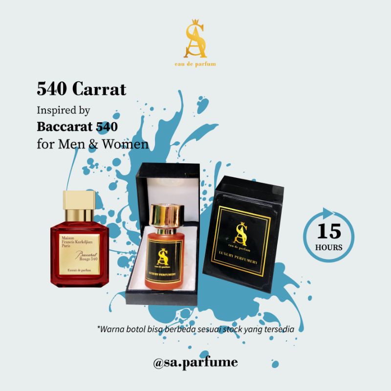 Jual SA PARFUM Parfum inspired SA luxury perfumery original murni ...