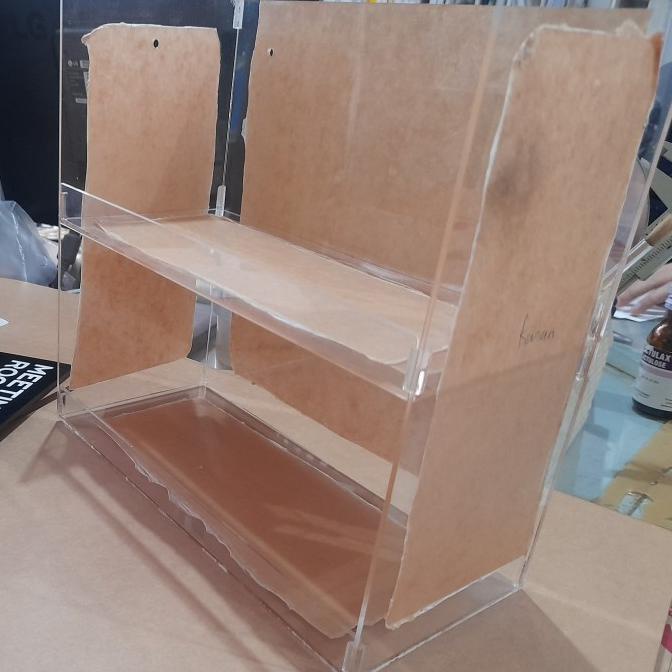 Jual .........] akrilik persusun tempat rak wadah rokok display kotak ...
