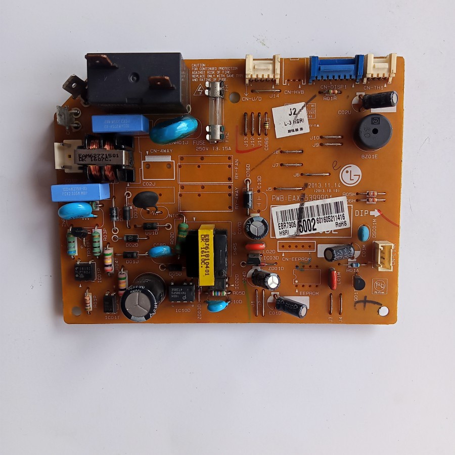 Jual INDOOR PCB MODUL AC LG R410 T05NLA T09NLA SOKET BIRU ORIGINAL ...