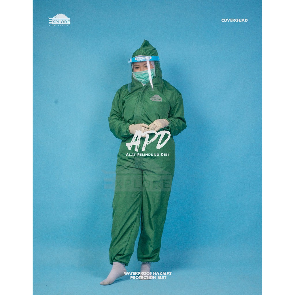 Jual EXPLORE STORE PROJECT || HAZMAT SUIT APD HAZMAT SUITE APD COVER ...