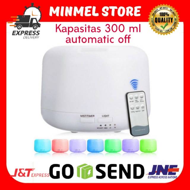 Jual HUMIDIFIER ULTRASONIC AIR DIFFUSER ELEKTRIK DENGAN 7 LED DAN ...