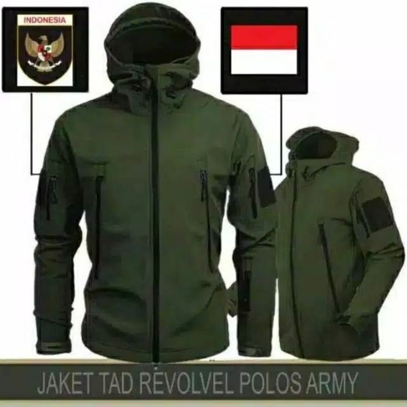 Jual Jaket TAD Taktikal Militer Tactical Military Jacket Army Patch ...