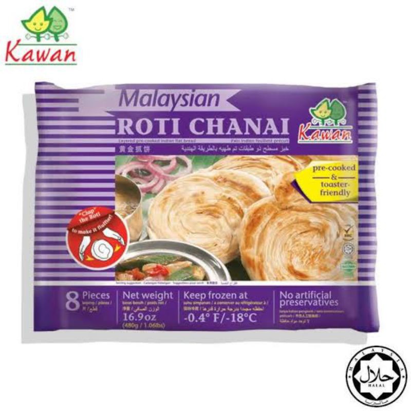 Jual Kawan Roti Chanai 480gr | Shopee Indonesia