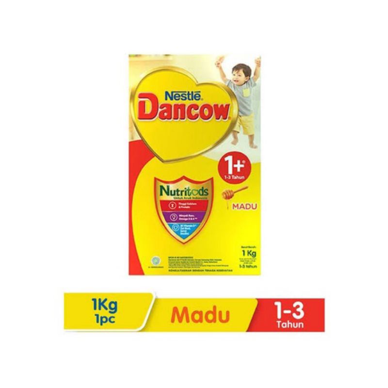 Jual Dancow 1+ Madu 1kg - Susu Dancow Nutritods Rasa Madu Kemasan 1kg ...