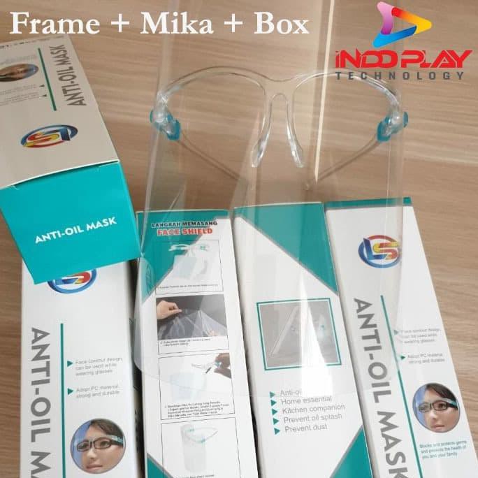 Jual Face Shield Kaca Mata / Face Shield Nagita / Apd Pelindung Wajah ...