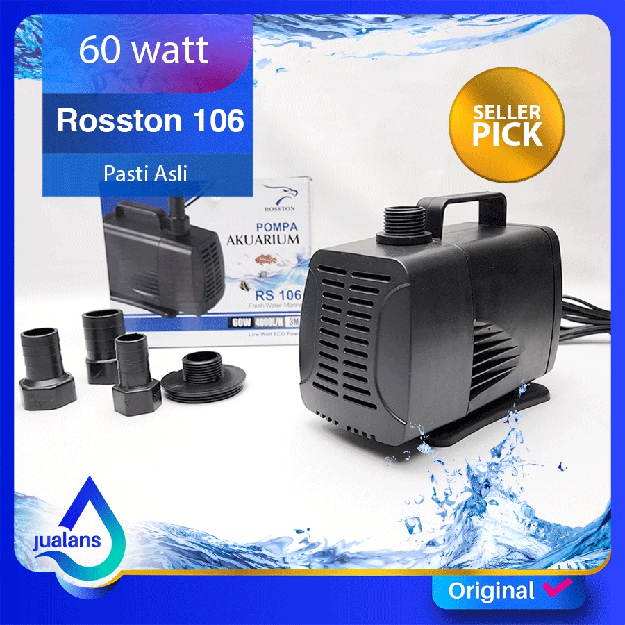 Jual ROSSTON RS 106 Pompa Air Celup Aquarium Power Head Rosston RS 106 ...