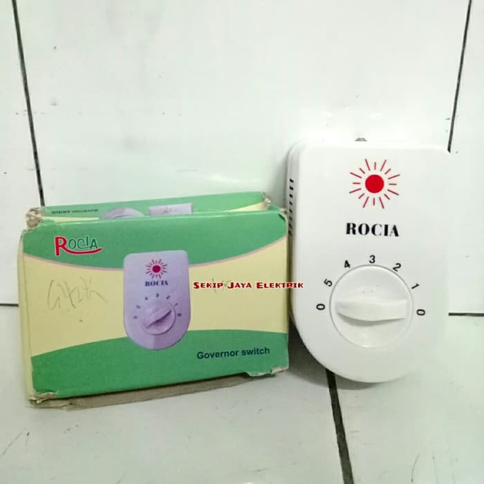 Jual Saklar kipas angin rocia switch putar putaran kipas regulator ...