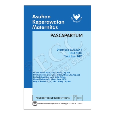 Jual Buku ORIGINAL - Buku Asuhan Keperawatan Maternitas PASCAPARTUM Diagnosis NANDA NIC NOC Asti ...