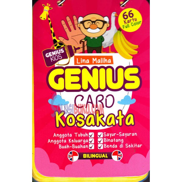 Jual Genius Card: Kosakata (Harga Suplier) | Shopee Indonesia