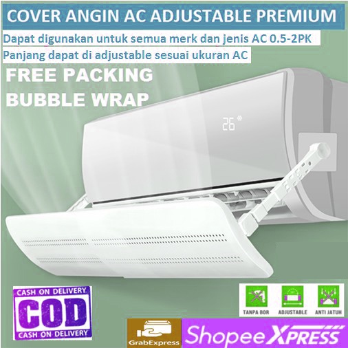 Jual Reflector/Reflektor/Penahan Angin/Talang AC/Air Screen Cover1/2 1 ...