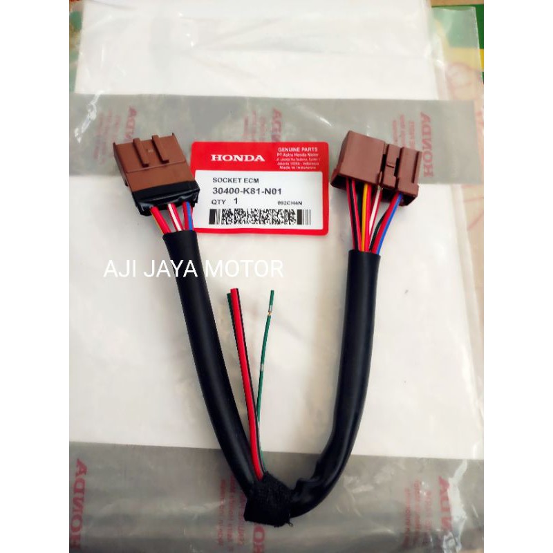 Jual SOKET SPUL KE ECU/ECM-SOKET ACG HONDA BEAT ESP/SCOPY ESP-VARIO 110 ...