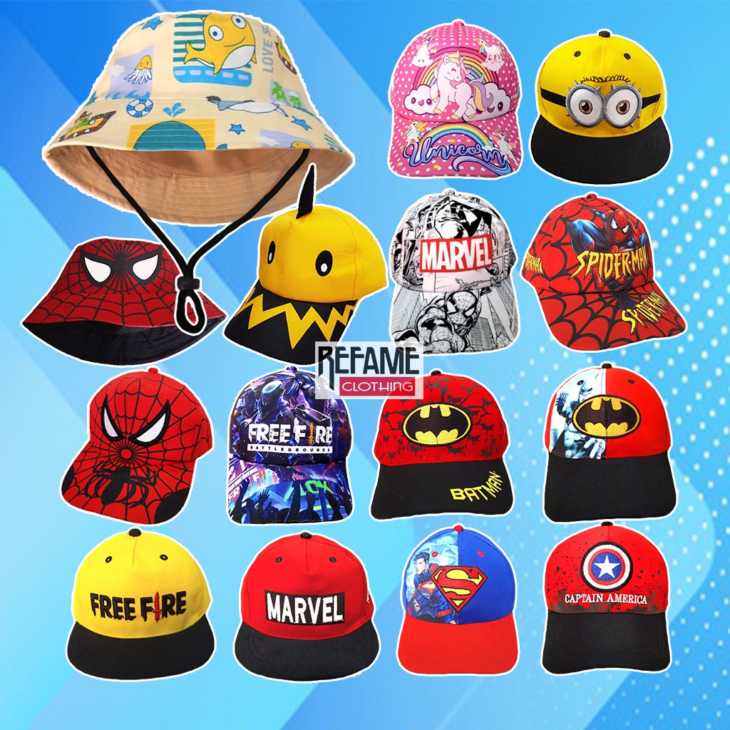 Jual Topi Anak dan Bucket Hat Tali Baseball Snapback Laki Laki ...