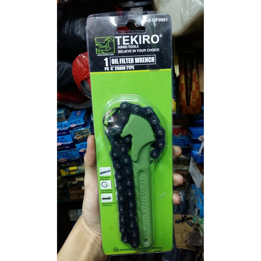 Jual Kunci Pembuka Filter Oli / Alat Pelepas Filter Oli - Rantai 6 ...