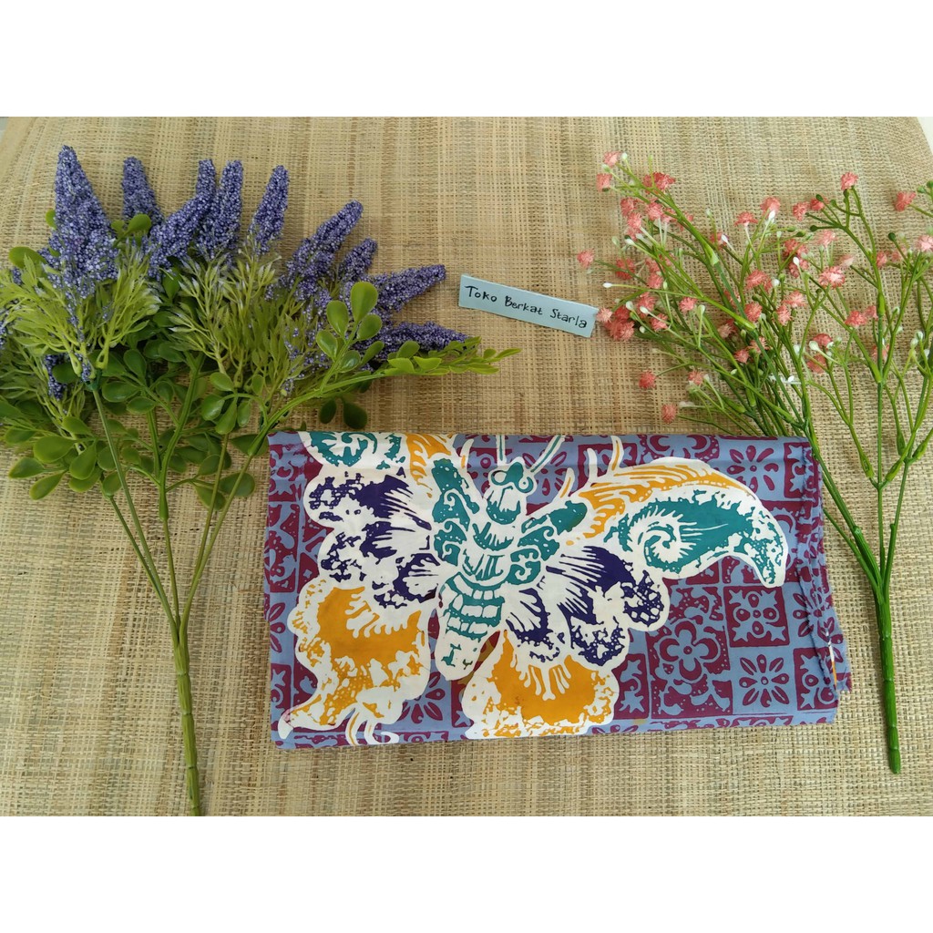 Jual Kain Batik Lokal/Kain Batik Cap/Kain Batik Motif Nusantara/Kain ...