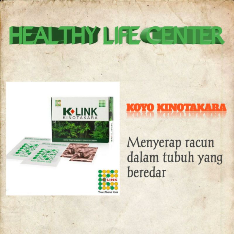 Jual KOYO KINOTAKARA ORIGINAL K-LINK,MENYERAP RACUN YANG BEREDAR DI ...