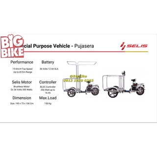 Jual Gerobak Listrik Selis | Shopee Indonesia