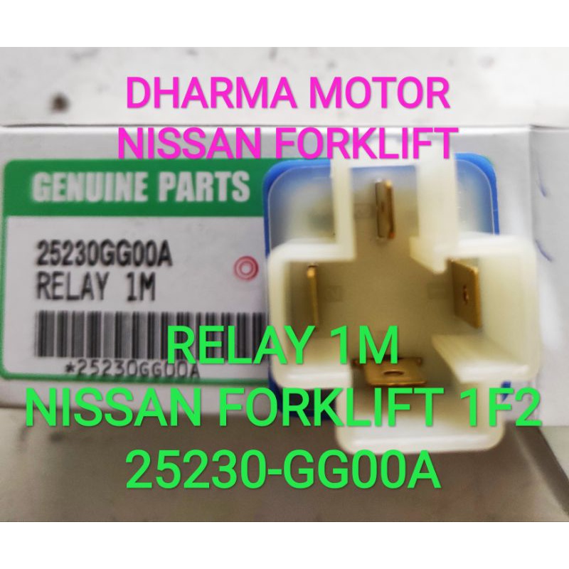 Jual RELAY 1M NISSAN FORKLIFT 1F2 25230-GG00A | Shopee Indonesia